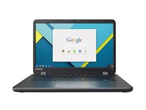 lenovo ideapad 14in chromebook intel celeron n3060 dual-core 1.6ghz 4gb lpddr3 32gb flash memory chrome os (renewed)