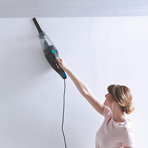 Eureka Home Lightweight Stick Vacuum Cleaner, Powerful Suction Corded Multi-Surfaces, 3-in-1 Handheld Vac, Blaze Blue