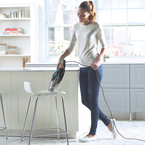 Eureka Home Lightweight Stick Vacuum Cleaner, Powerful Suction Corded Multi-Surfaces, 3-in-1 Handheld Vac, Blaze Blue