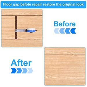 FCHO Floor Gap Fixer Tool for Laminate Floor Gap Repair Include Suction Cup and Mallet (Can't use on scraped surface floor)