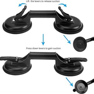 FCHO Floor Gap Fixer Tool for Laminate Floor Gap Repair Include Suction Cup and Mallet (Can't use on scraped surface floor)