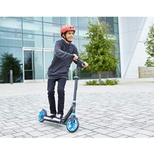 VIRO Rides Sport Runner Folding Kick Scooter Black/Blue - Amazon Exclusive