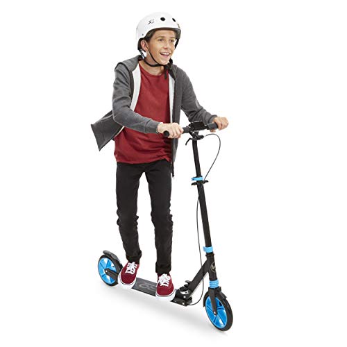 VIRO Rides Sport Runner Folding Kick Scooter Black/Blue - Amazon Exclusive