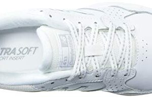 New Balance Women's 411 V1 Walking Shoe, White/White, 8