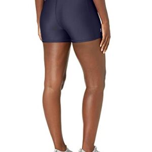 Under Armour Women's Team Shorty 3 , Midnight Navy (410)/White , Small