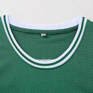 Eway Jersey #14 Basketball Jerseys S-XXXL(Green, XXL)