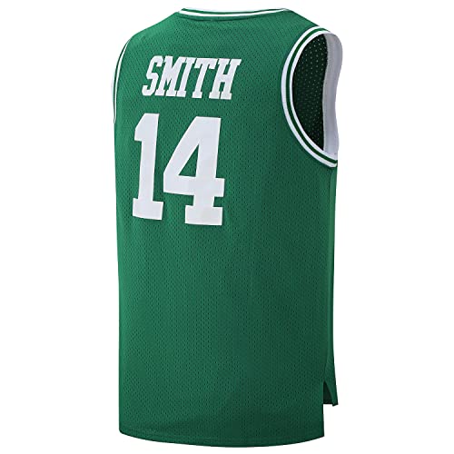 Eway Jersey #14 Basketball Jerseys S-XXXL(Green, XXL)