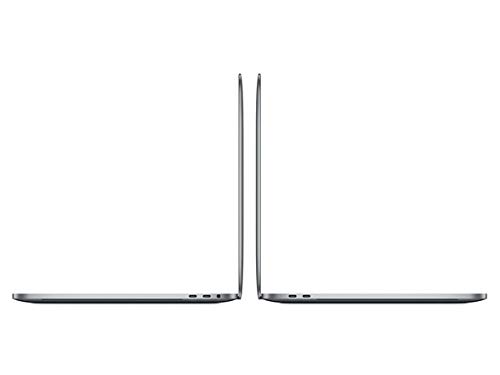 Apple MacBook Pro 15-inch w/ Touch Bar (Mid 2018), 220ppi Retina Display, 6-Core Intel Core i7, 512GB PCIe SSD, 16GB RAM, macOS 10.13, Space Gray (Renewed)