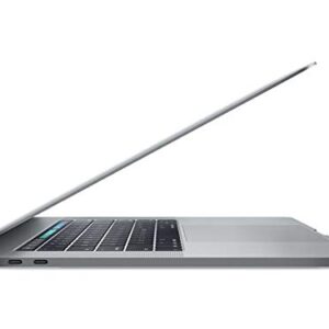 Apple MacBook Pro 15-inch w/ Touch Bar (Mid 2018), 220ppi Retina Display, 6-Core Intel Core i7, 512GB PCIe SSD, 16GB RAM, macOS 10.13, Space Gray (Renewed)