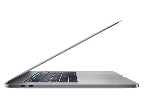 Apple MacBook Pro 15-inch w/ Touch Bar (Mid 2018), 220ppi Retina Display, 6-Core Intel Core i7, 512GB PCIe SSD, 16GB RAM, macOS 10.13, Space Gray (Renewed)