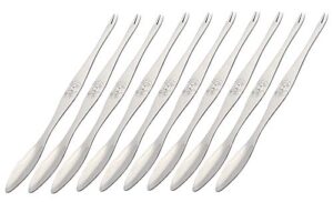 10 pcs seafood forks,crab forks,lobster forks, fruits forks 6.49 inches