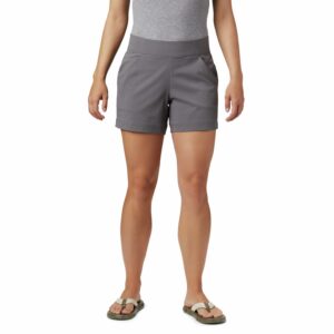 Columbia Women's Anytime Casual Short Shorts, City Grey, X-Large x 5