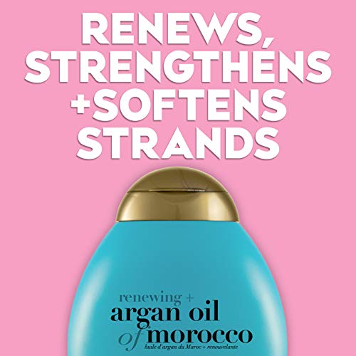 OGX Renewing + Argan Oil of Morocco Shampoo & Conditioner, 25.4 Fl Oz 2 count (Pack of 1)