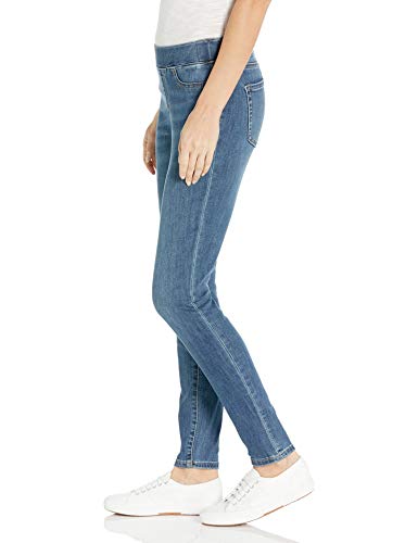 Amazon Essentials Women's Stretch Pull-On Jegging (Available in Plus Size), Medium Wash, 14