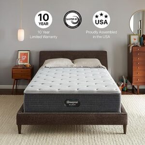 Beautyrest Silver BRS900 12” Extra Firm King Mattress, Cooling Technology, Supportive, CertiPUR-US, 100-Night Sleep Trial, 10-Year Limited Warranty, White