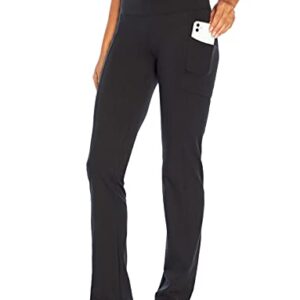 Marika Women's Standard Eclipse Tummy Control Bootleg Pant, Black, Small