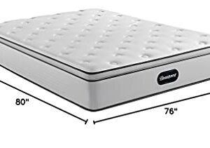 Beautyrest BR800 13 inch Plush Pillow Top Mattress, King, Mattress Only