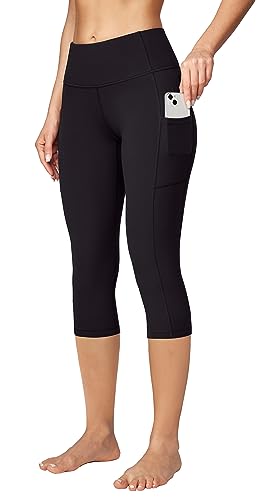 Ewedoos Capri Leggings for Women High Waisted Capri Leggings with Pockets for Women Yoga Pants Workout Capri Pants