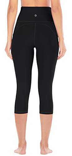 Ewedoos Capri Leggings for Women High Waisted Capri Leggings with Pockets for Women Yoga Pants Workout Capri Pants