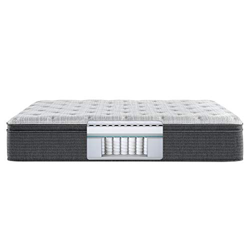 Beautyrest Silver BRS900 15 inch Medium Pillow Top Mattress, Full, Mattress Only