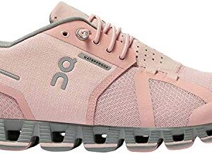 ON Women's Cloud Waterproof Sneakers, Rose/Lunar, Pink, 7 Medium US