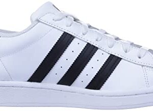 adidas Originals womens Superstar Sneaker, White/Black/White, 6.5 US