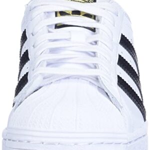 adidas Originals womens Superstar Sneaker, White/Black/White, 6.5 US