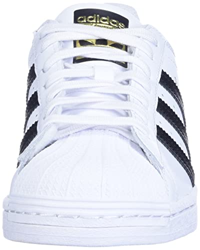 adidas Originals womens Superstar Sneaker, White/Black/White, 6.5 US