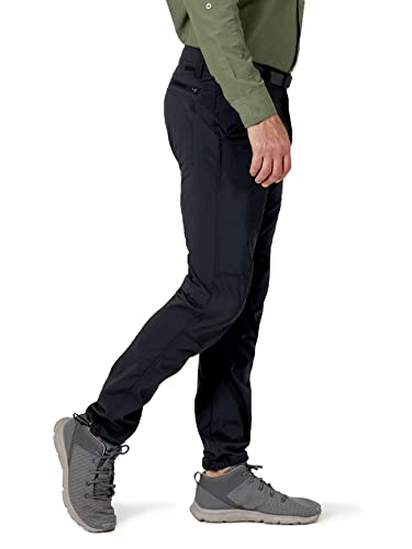 ATG by Wrangler Men's Convertible Trail Jogger, Caviar, 32W x 32L