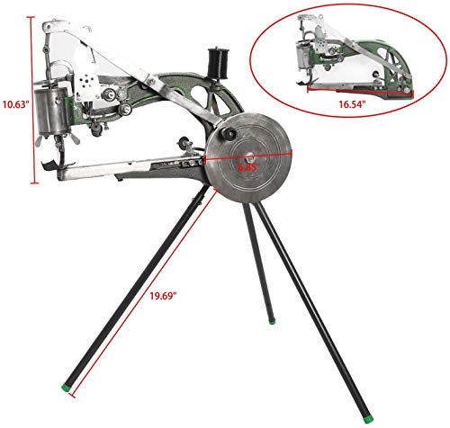 FamYun Hand Cobbler Shoe Repair Machine Dual Cotton Nylon Line Sewing Machine Manual Leather Machine Shoe Sewing Machine