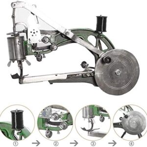 FamYun Hand Cobbler Shoe Repair Machine Dual Cotton Nylon Line Sewing Machine Manual Leather Machine Shoe Sewing Machine