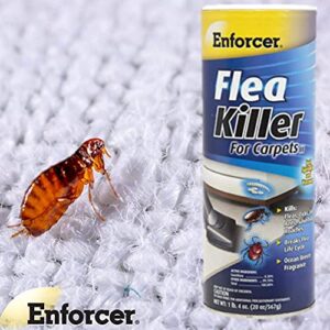 Enforcer Flea Killer for Carpets - 20 Ounce (Pack of 2) EFKOB203 - Breaks The Flea Life Cycle, Fresh Ocean Scent