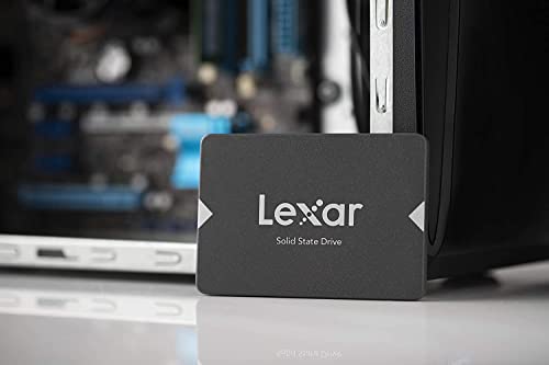 Lexar NS100 256GB 2.5” SATA III Internal SSD, Solid State Drive, Up To 520MB/s Read (LNS100-256RBNA)