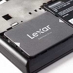 Lexar NS100 256GB 2.5” SATA III Internal SSD, Solid State Drive, Up To 520MB/s Read (LNS100-256RBNA)