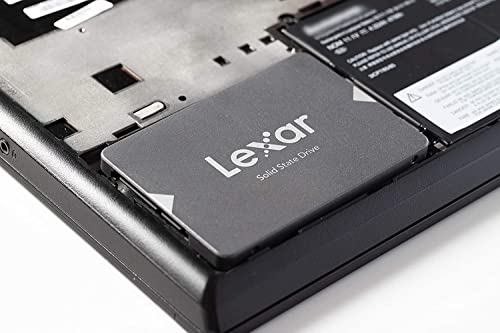 Lexar NS100 256GB 2.5” SATA III Internal SSD, Solid State Drive, Up To 520MB/s Read (LNS100-256RBNA)