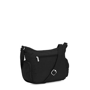 Kipling Women's Gabbie Small Crossbody, Lightweight Everyday Purse, Casual Shoulder Bag, Black Noir