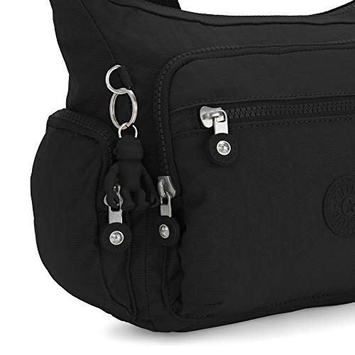 Kipling Women's Gabbie Small Crossbody, Lightweight Everyday Purse, Casual Shoulder Bag, Black Noir