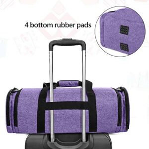 LUXJA Bag Compatible with Cricut Explore Air (Air2) and Maker, Carrying Case Compatible with Cricut Die-Cut Machine and Accessories (Bag Only), Purple