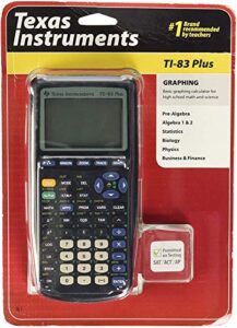 texas instruments ti-83 plus graphing calculator (renewed)