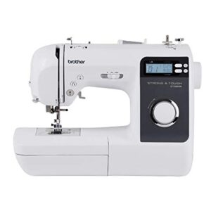 brother st150hdh sewing machine, strong & tough, 50 built-in stitches, lcd display, 9 included feet