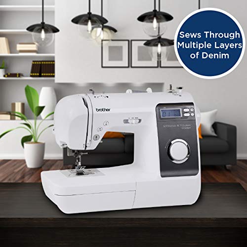 Brother ST150HDH Sewing Machine, Strong & Tough, 50 Built-in Stitches, LCD Display, 9 Included Feet