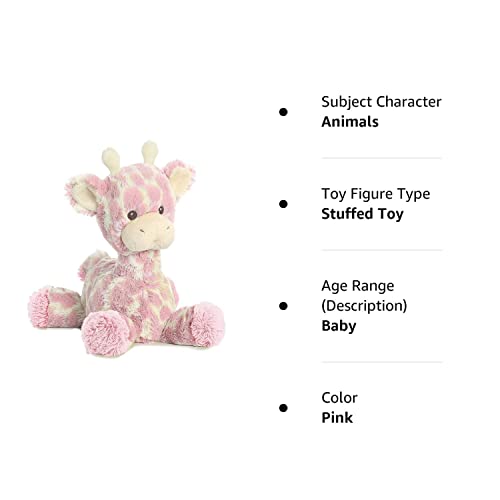 ebba Loppy Giraffe Plush (Pink Plush)