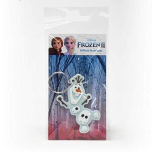 disney rubber keychain, 15.5 x 7.5 x 0.5cm, multi-colour