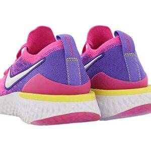 Nike Women's Epic React Flyknit 2 Running Shoe Fuchsia/White, 7.5