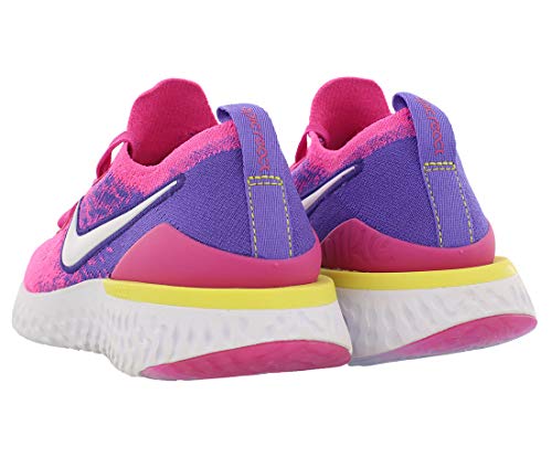 Nike Women's Epic React Flyknit 2 Running Shoe Fuchsia/White, 7.5