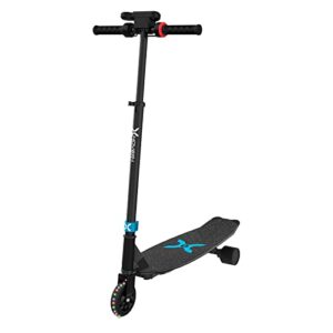 hover-1 switch 2-in-1 electric scooter & skateboard | 2.5hr full charge, lock & release mechanism, remote controlled, safe for kids, black