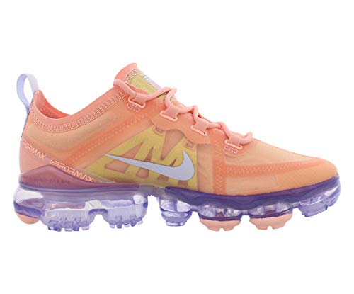 Nike Womens Air Vapormax 2019 Textile Synthetic Bleached Coral Trainers 8.5 US