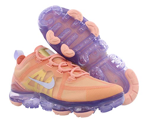 Nike Womens Air Vapormax 2019 Textile Synthetic Bleached Coral Trainers 8.5 US