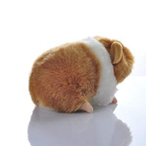 Cute rabbit 8 inch Guinea Pig Plush Toy Stuffed Animal Toy Plush Animal Doll (Orange)