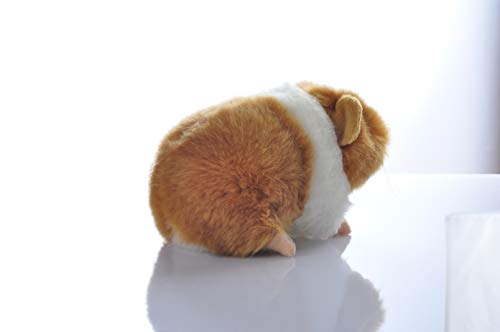 Cute rabbit 8 inch Guinea Pig Plush Toy Stuffed Animal Toy Plush Animal Doll (Orange)